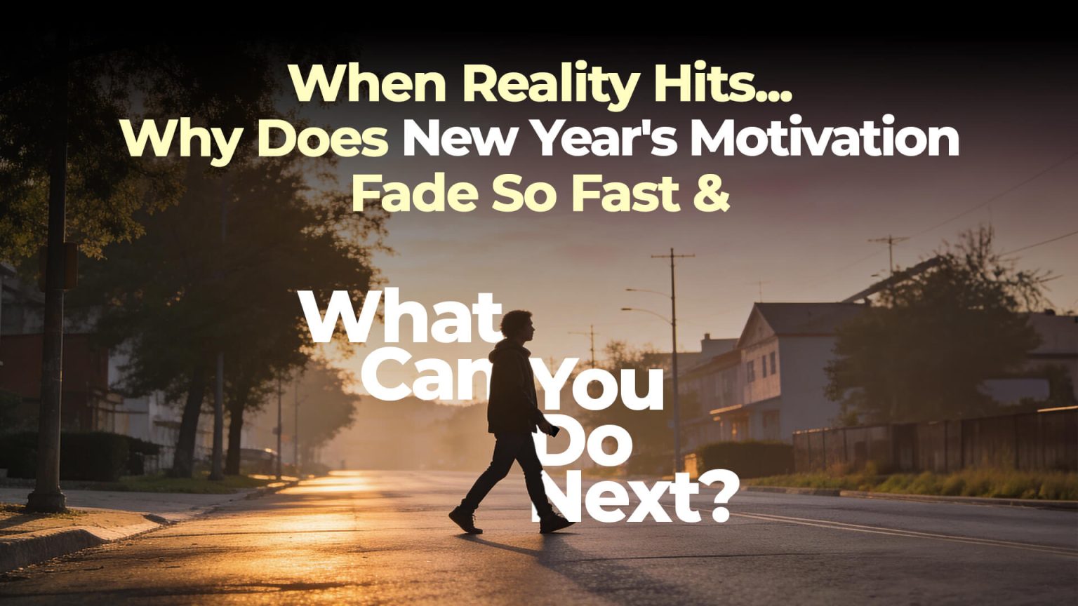 When Reality Hits... Why Does New Year's Motivation Fade So Fast, and ...